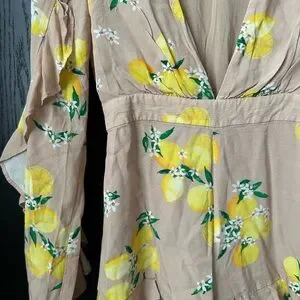 MAJORELLE | Pants & Jumpsuits | Majorelle Devon Romper In Tan Lemon ...